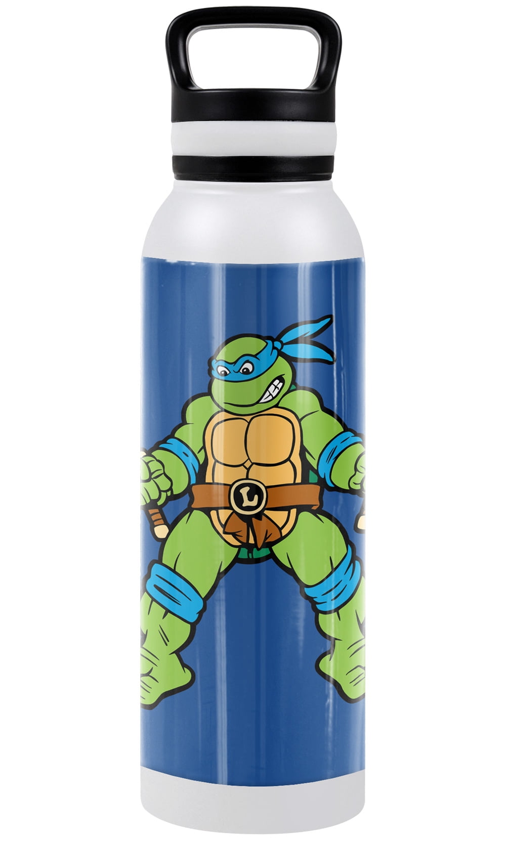 Teenage Mutant Ninja Turtles TMNT Official Leo And Logo 24 oz Insulated ...