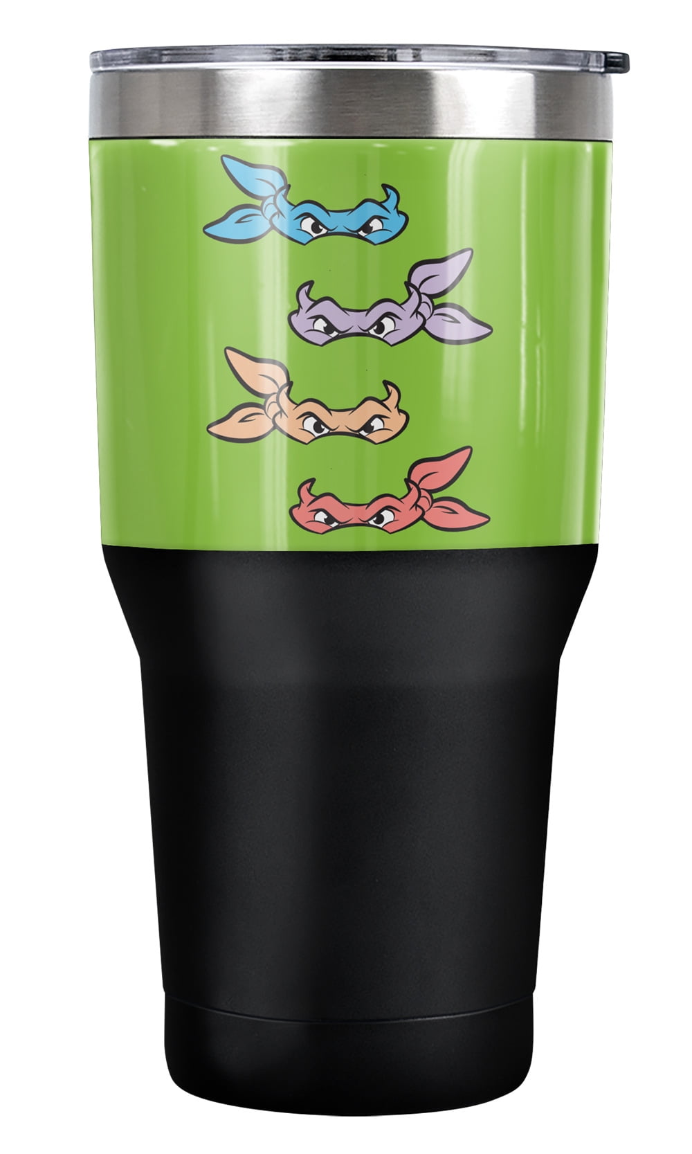 Teenage Mutant Ninja Turtles TMNT Official Masks 30 oz Travel Tumbler ...