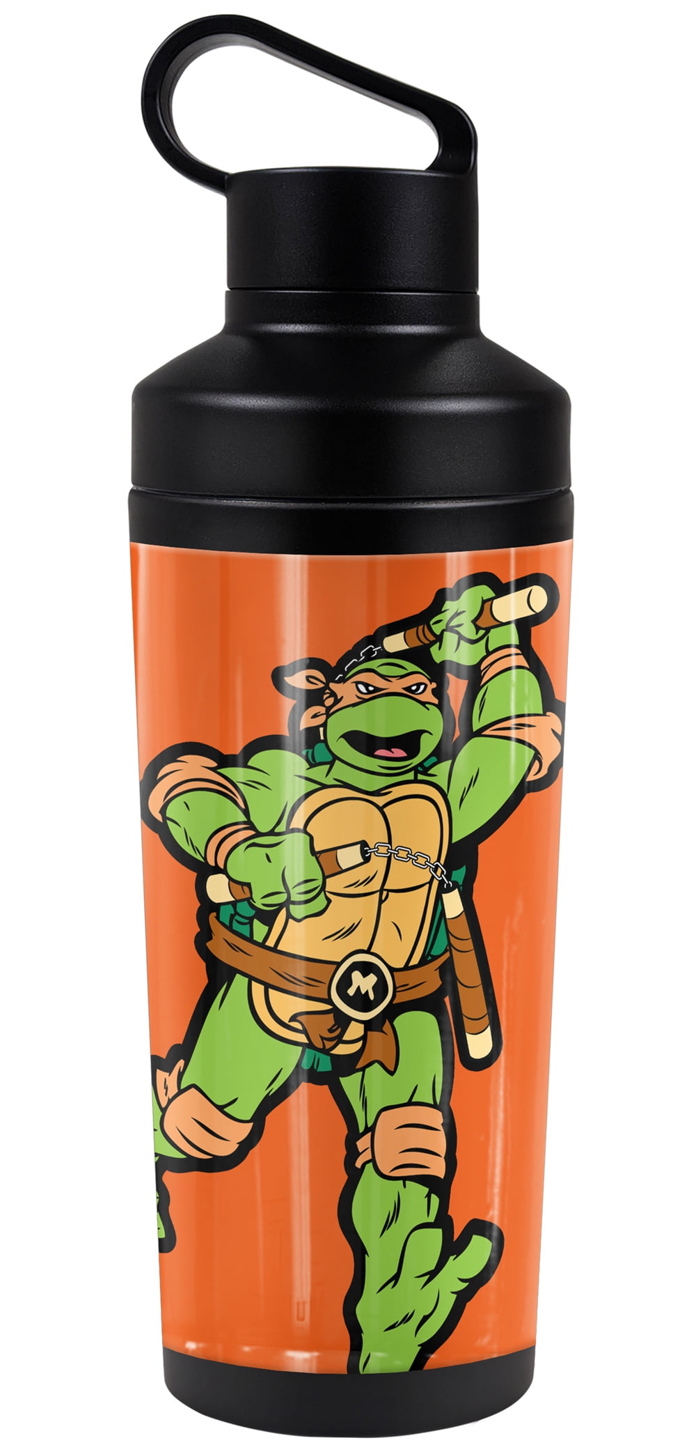 Teenage Mutant Ninja Turtles TMNT Official Mikey And Logo 18 oz ...