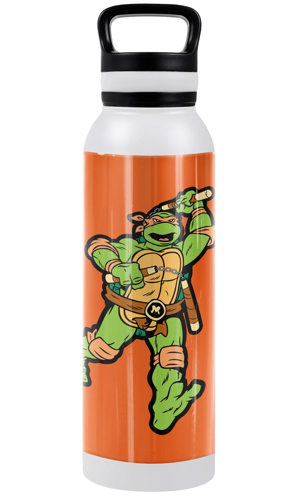 Teenage Mutant Ninja Turtles TMNT Official Mikey And Logo 24 oz ...