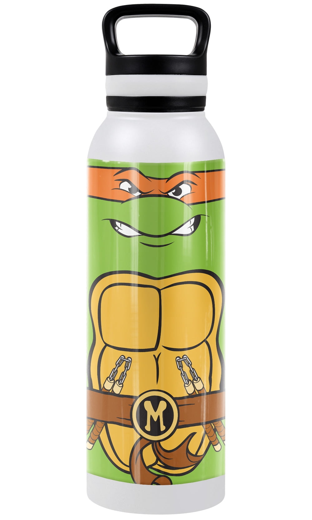Teenage Mutant Ninja Turtles TMNT Official Mikey Shell 24 oz Insulated ...