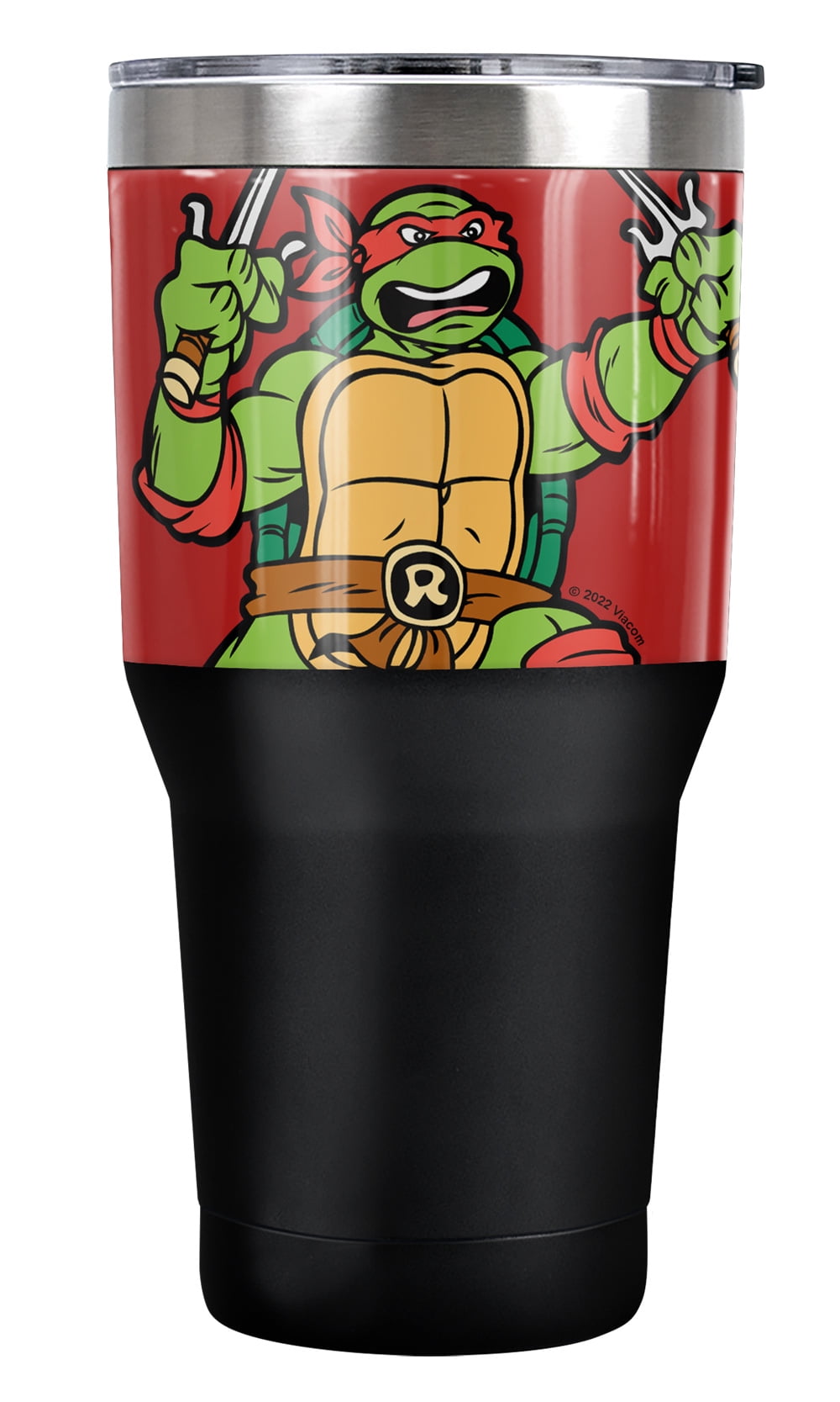 Teenage Mutant Ninja Turtles TMNT Official Raph And Logo 30 oz Travel ...