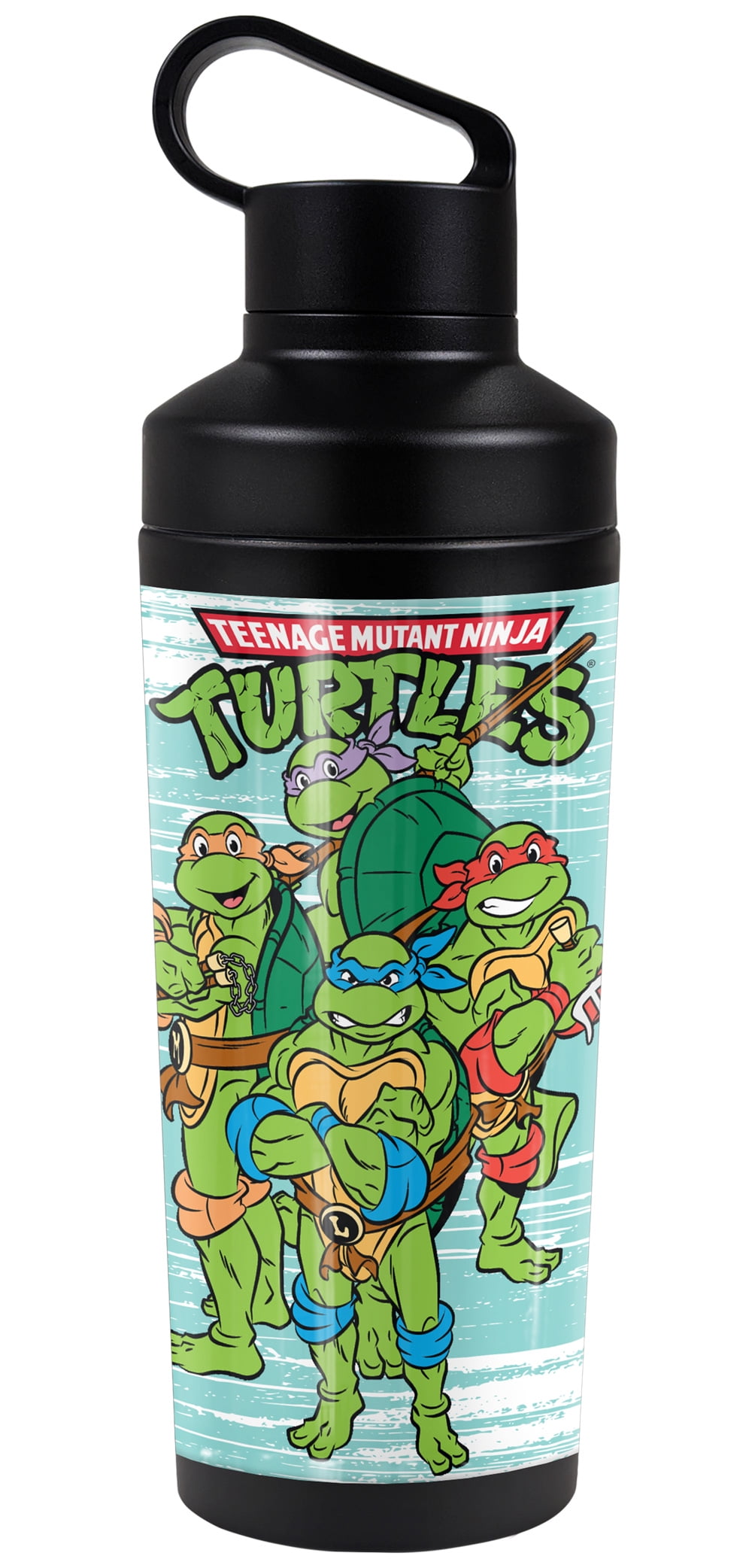 Teenage Mutant Ninja Turtles TMNT Official Turtle Group 18 oz Insulated ...