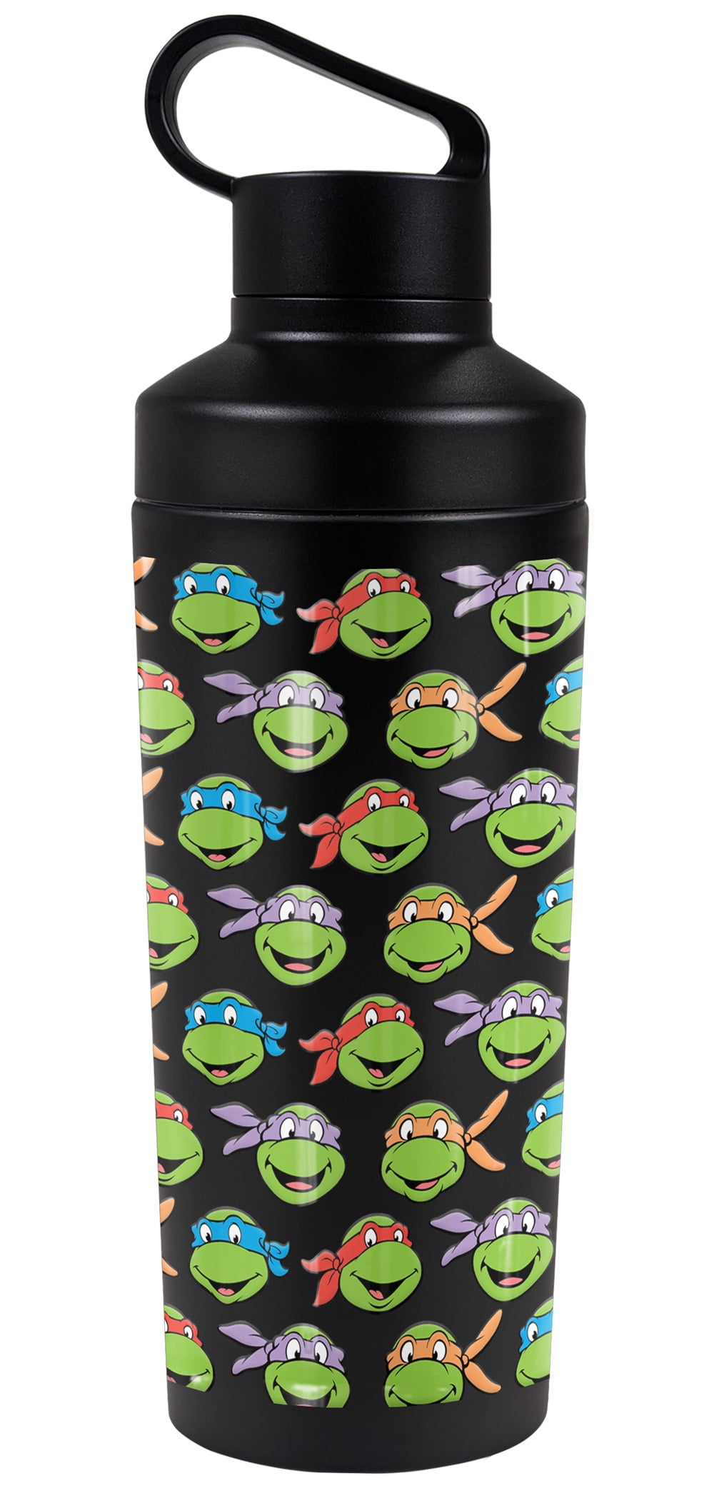Teenage Mutant Ninja Turtles TMNT Official Turtle Heads 18 oz Insulated ...