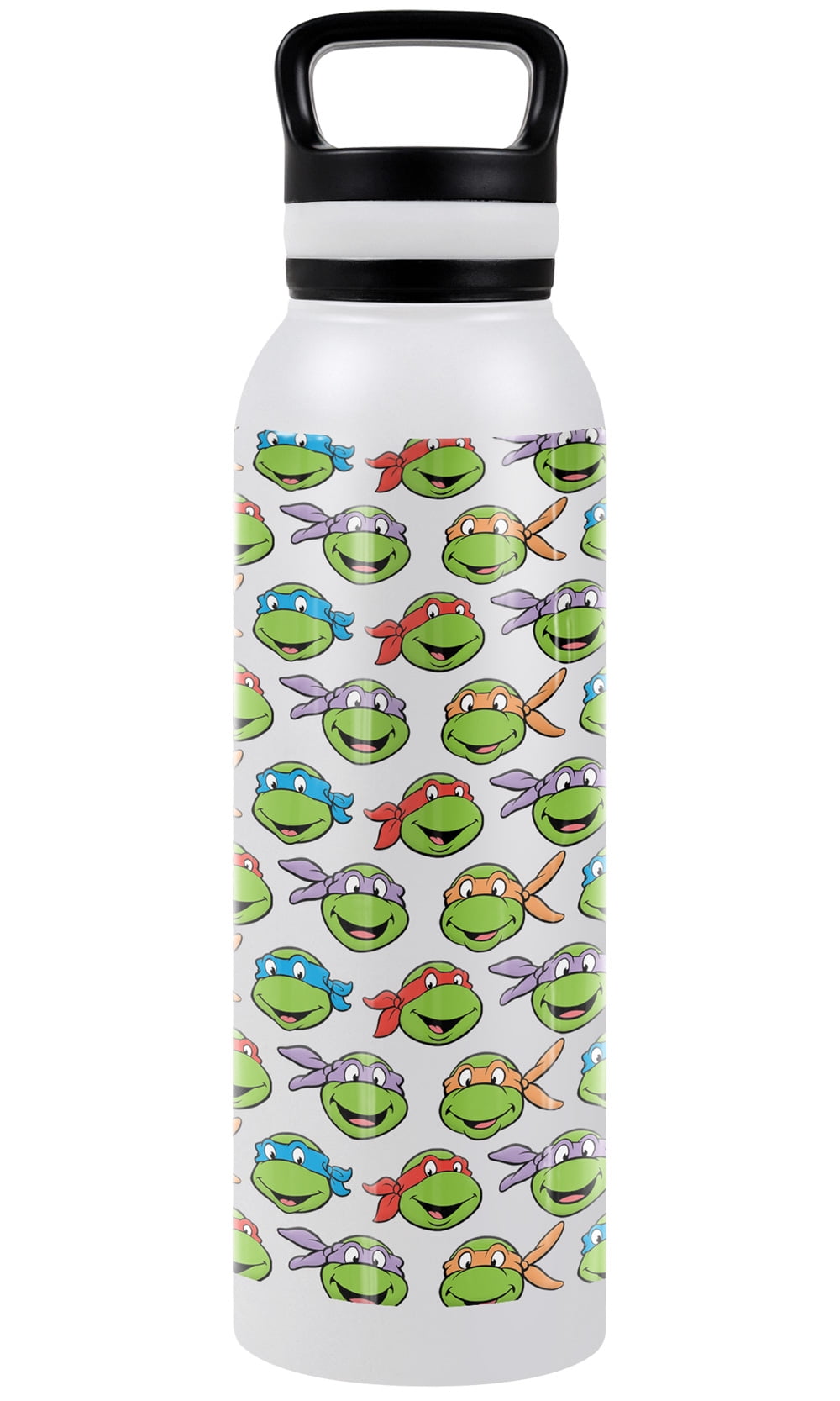 Teenage Mutant Ninja Turtles TMNT Official Turtle Heads 24 oz Insulated ...