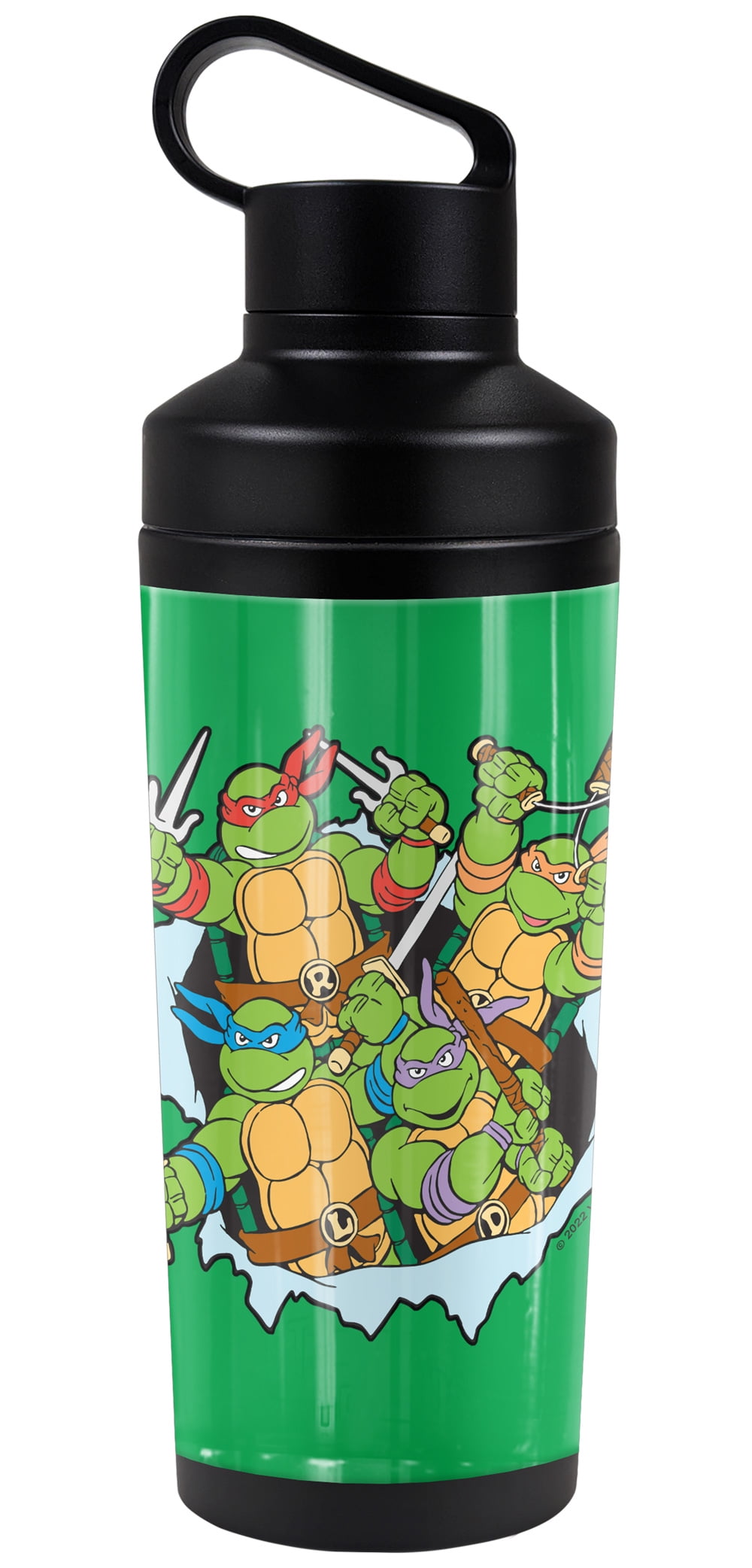 Teenage Mutant Ninja Turtles TMNT Official Turtles And Logo 18 oz ...