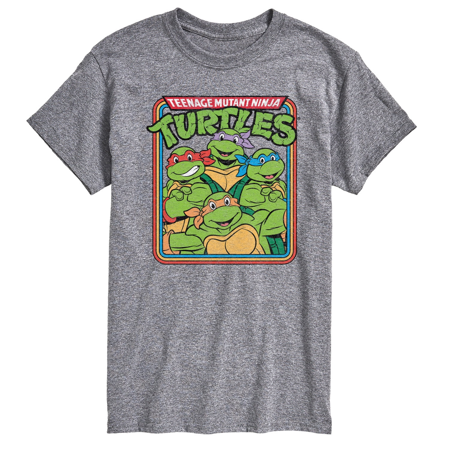 Teenage Mutant Ninja Turtles - TMNT Retro Group - Men's Short Sleeve ...