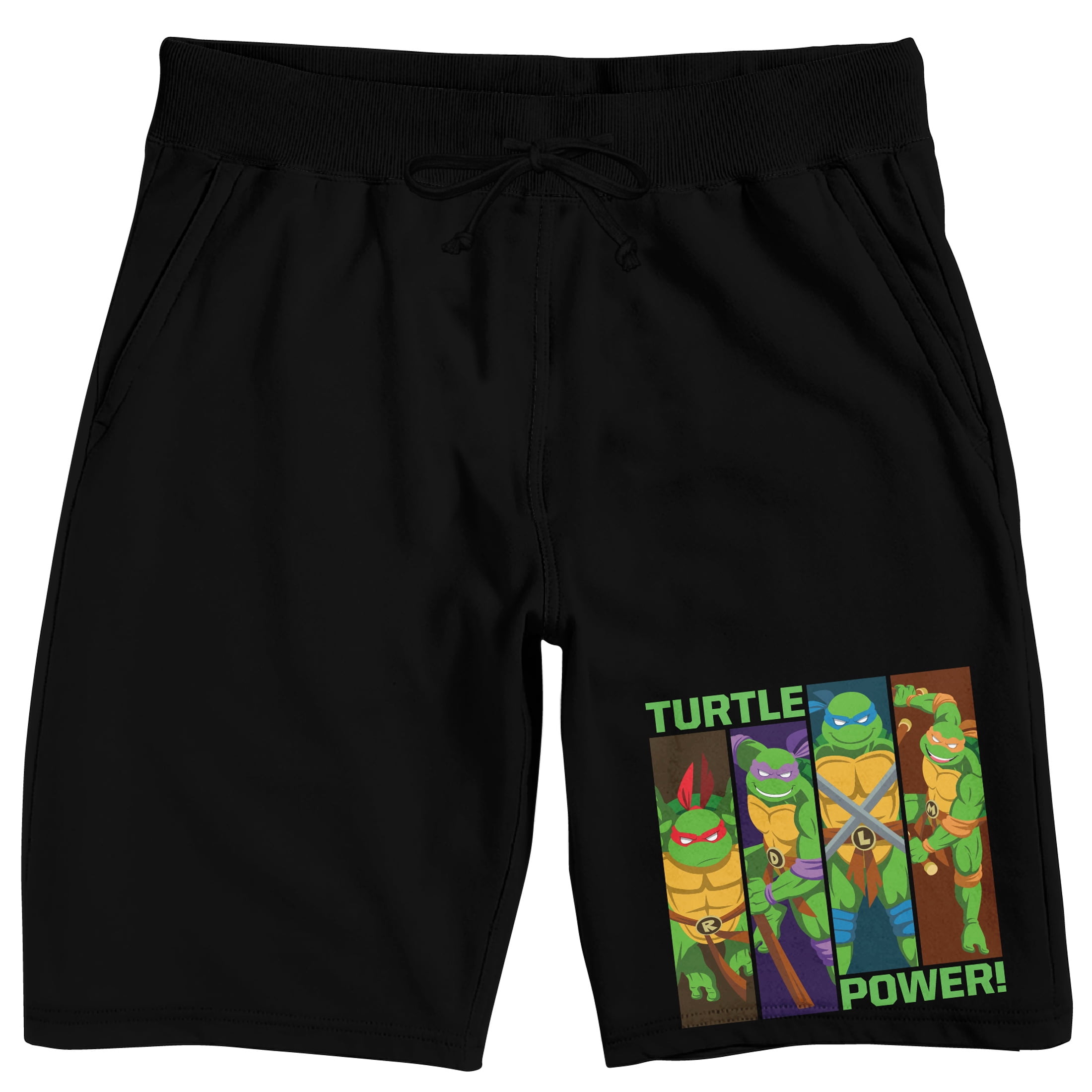 Teenage Mutant Ninja Turtles TMNT Turtle Power Men's Black Sleep Pajama ...