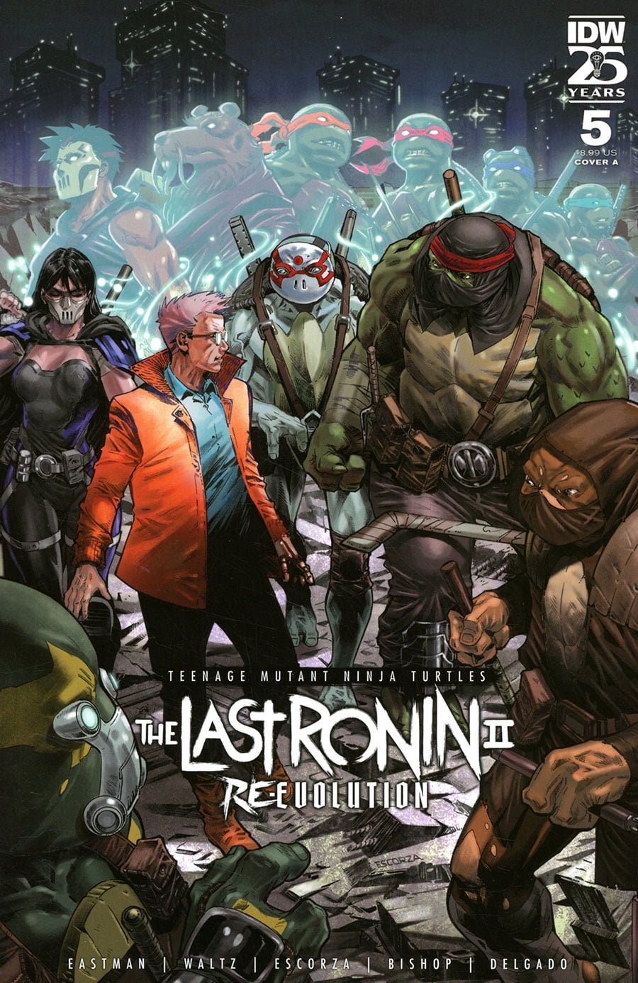Teenage Mutant Ninja Turtles: The Last Ronin II-Re-Evolution #5A VF ...