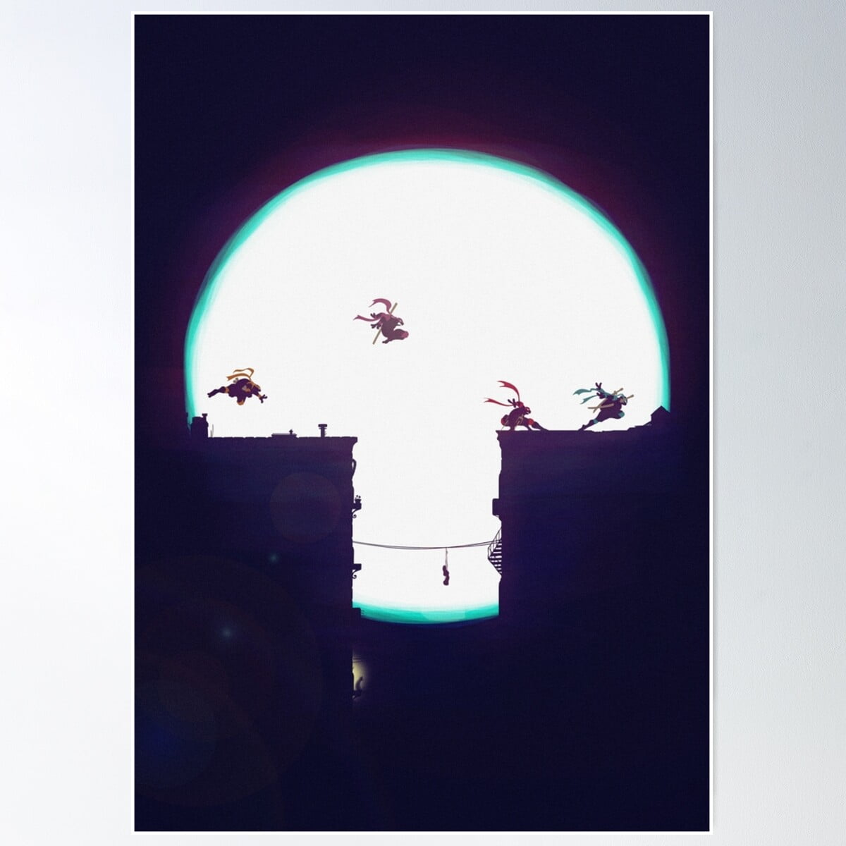 Teenage Mutant Ninja Turtles / Tmnt Poster Wall Art, Modern Wall Decor ...