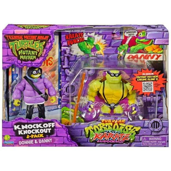Teenage Mutant Ninja Turtles Tubular Tortoise Karate Warriors Don ...