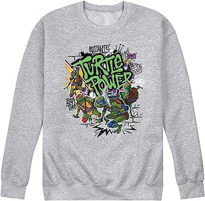 Teenage Mutant Ninja Turtles - Turtle Power - Men's Crew... - Walmart.com