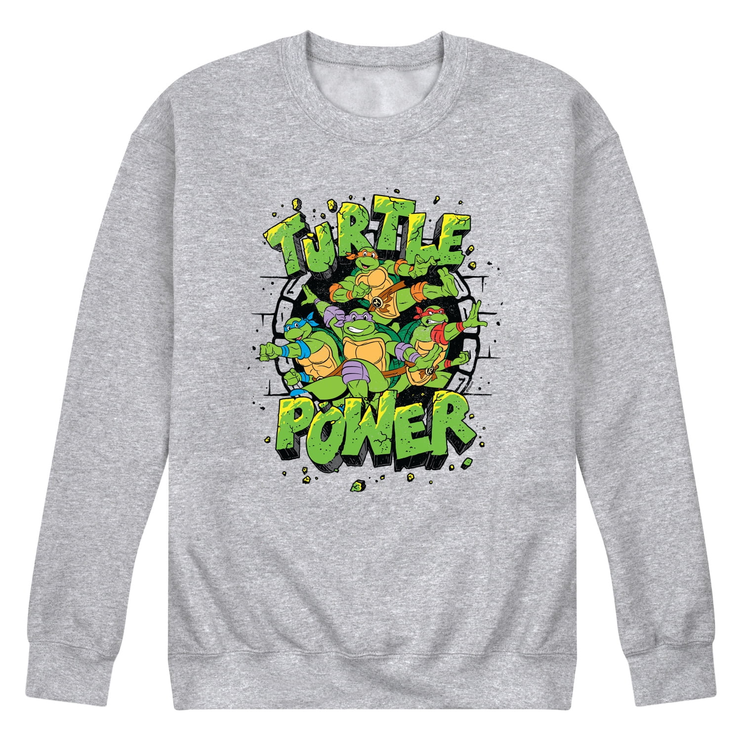 Teenage Mutant Ninja Turtles - Turtle Power New - Men's Crew Neck ...