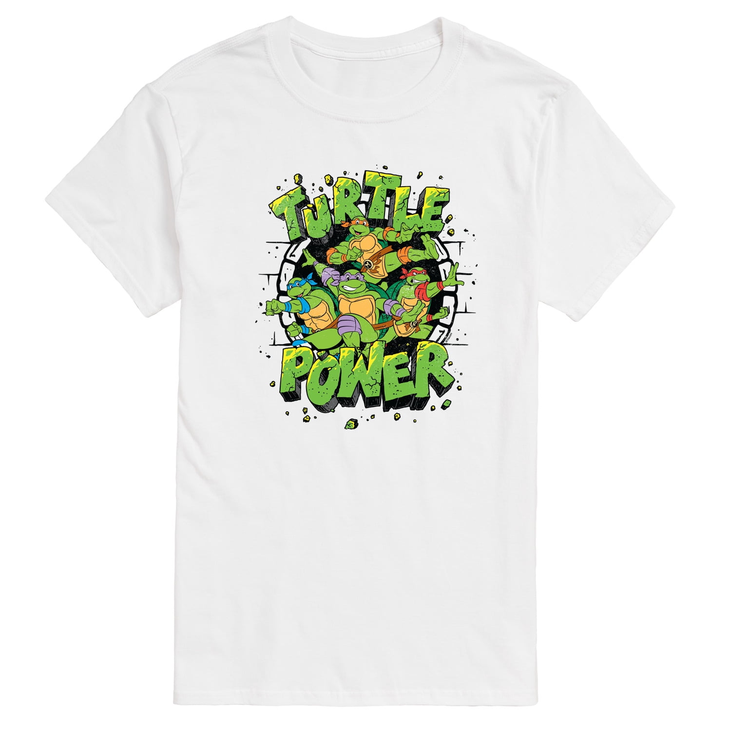 Teenage Mutant Ninja Turtles - Turtle Power New - Men's Short Sleeve ...