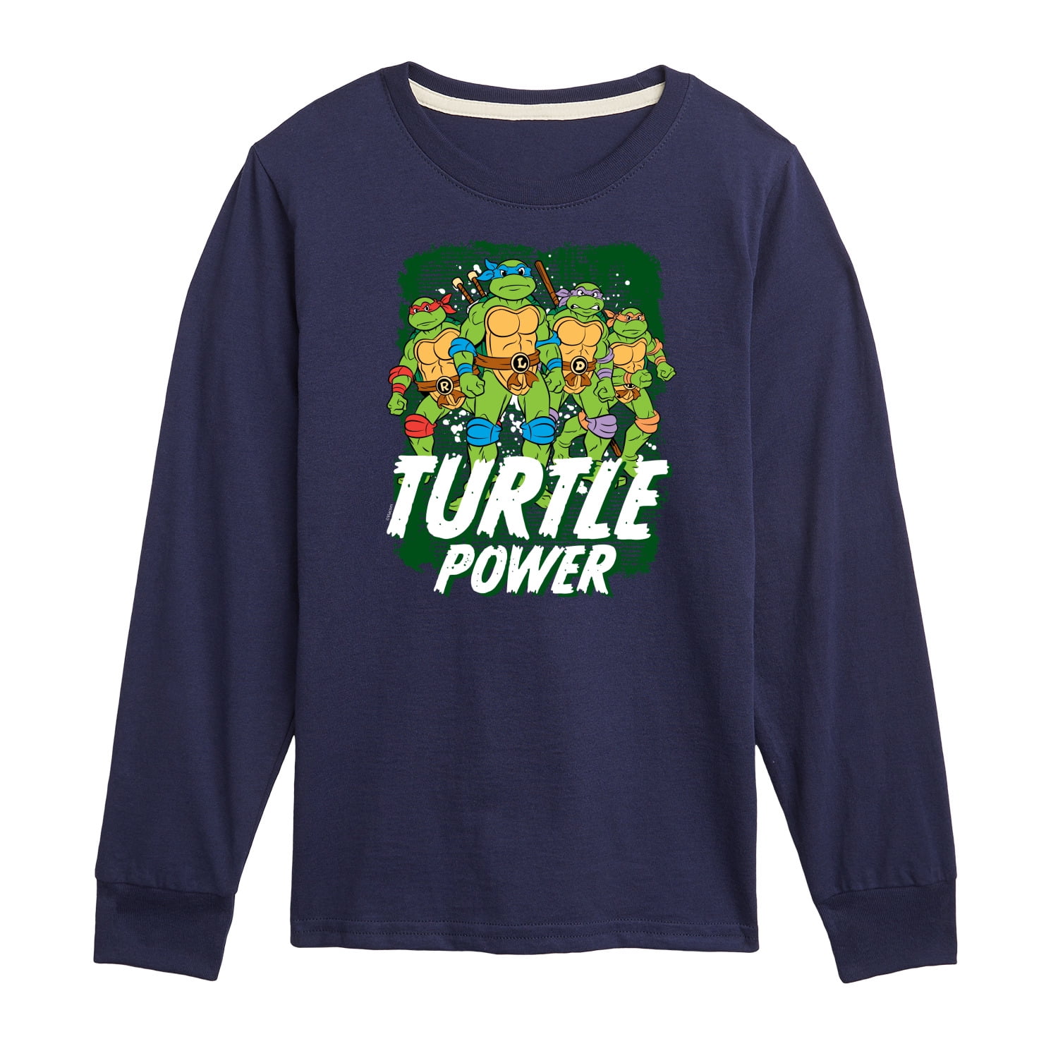 Teenage Mutant Ninja Turtles - Turtle Power - Toddler & Youth Long Sleeve Graphic Tee - Walmart.com