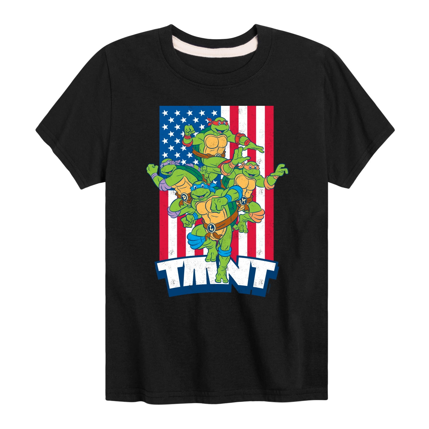 Teenage Mutant Ninja Turtles - USA Turtles - Youth Short Sleeve Tee ...