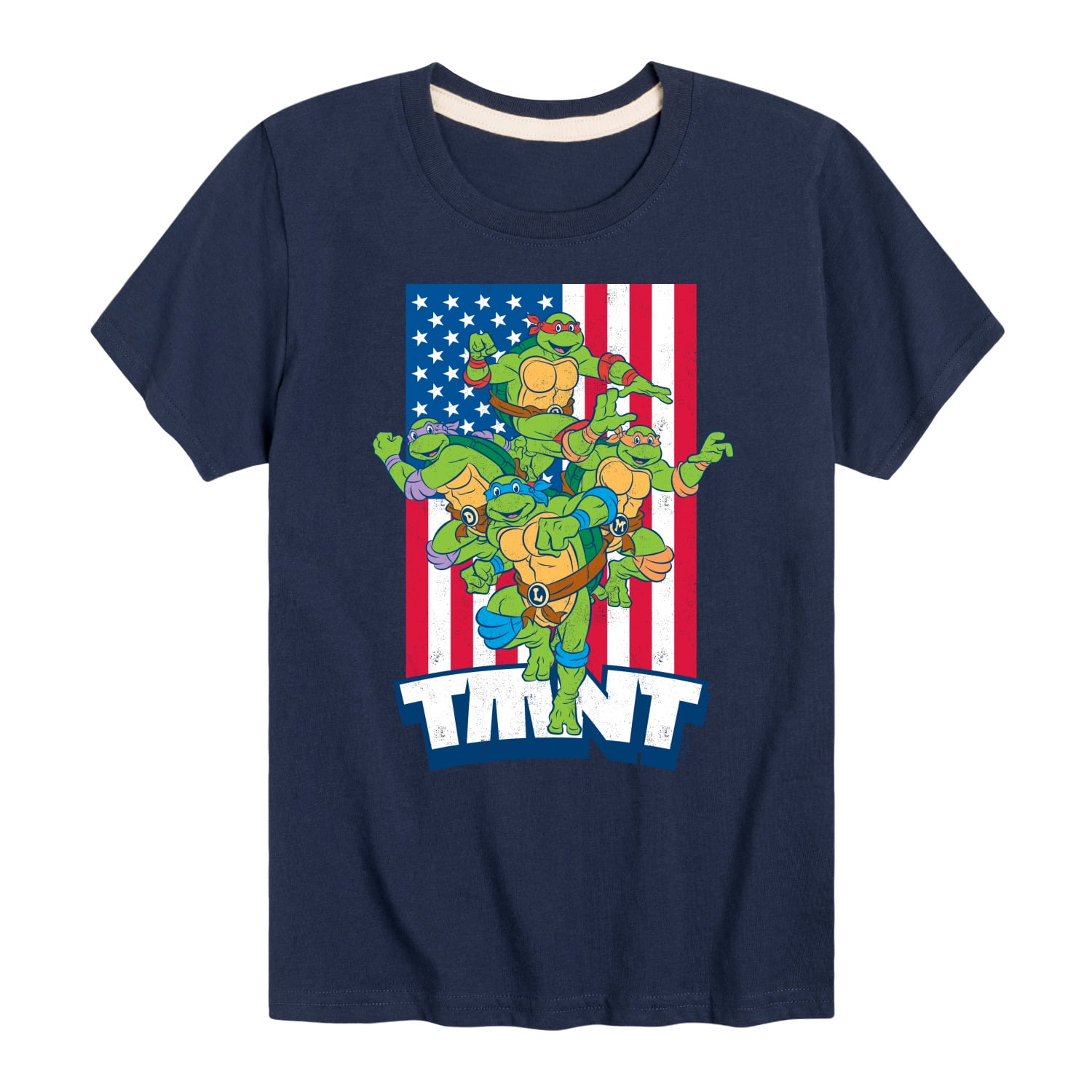 Teenage Mutant Ninja Turtles - USA Turtles - Youth Short Sleeve Tee ...