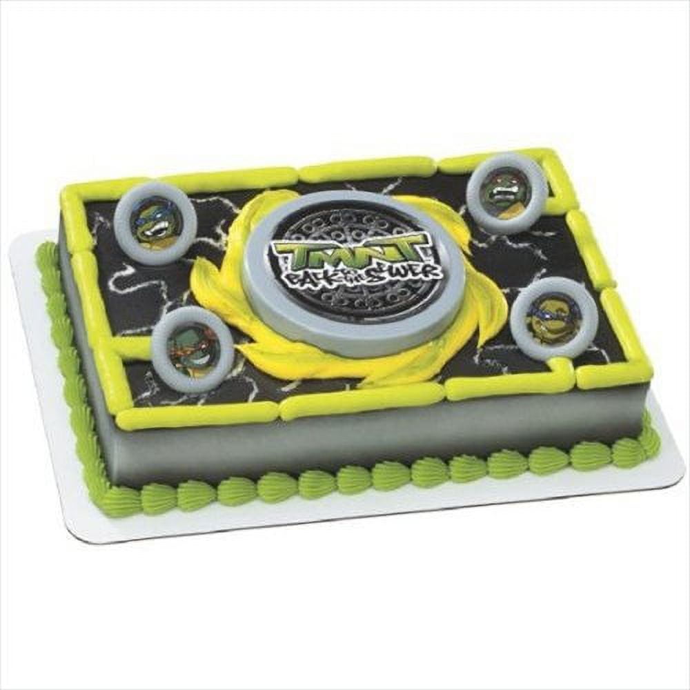 Teenage Mutant Ninja Turtles Vintage Disc Launcher Cake Topper (1ct ...