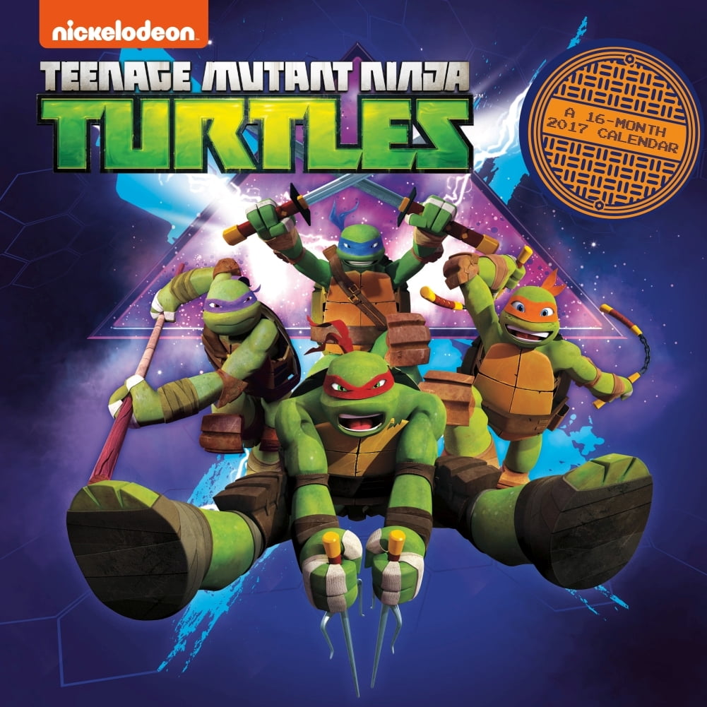 Teenage Mutant Ninja Turtles Wall Calendar - Walmart.com