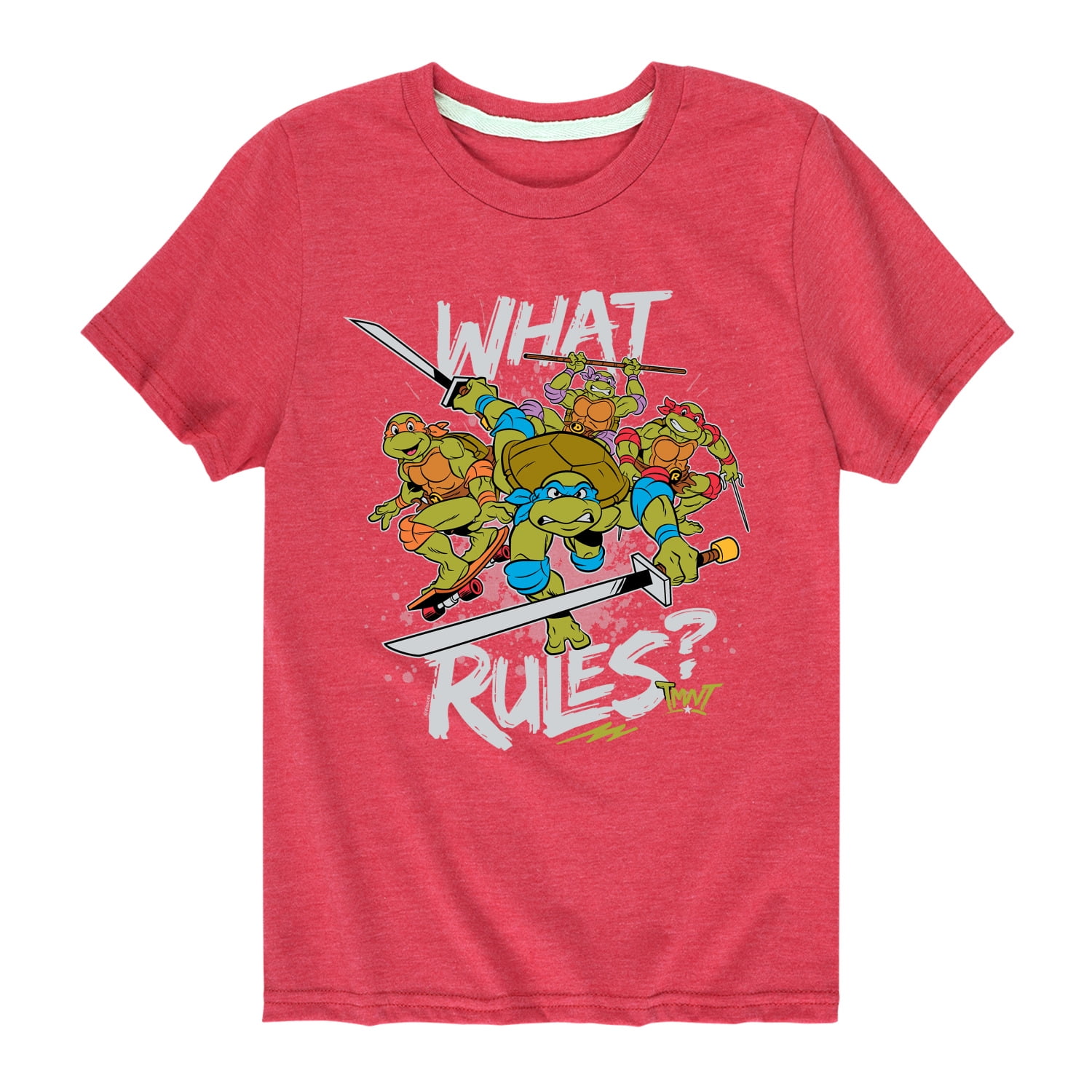 Teenage Mutant Ninja Turtles - What Rules - Toddler & Youth Short ...