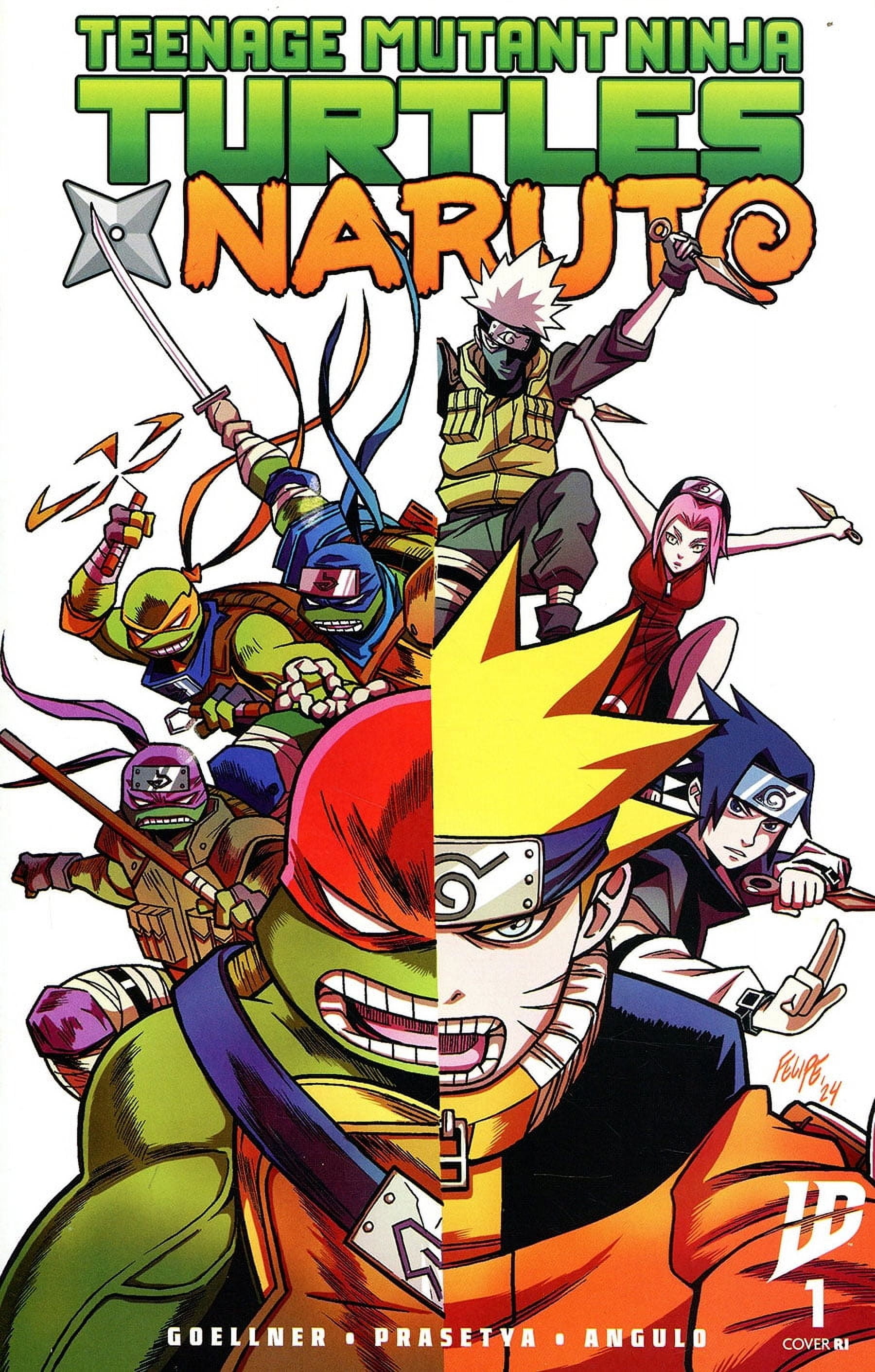 Teenage Mutant Ninja Turtles X Naruto #1G VF ; IDW Comic Book - Walmart.com