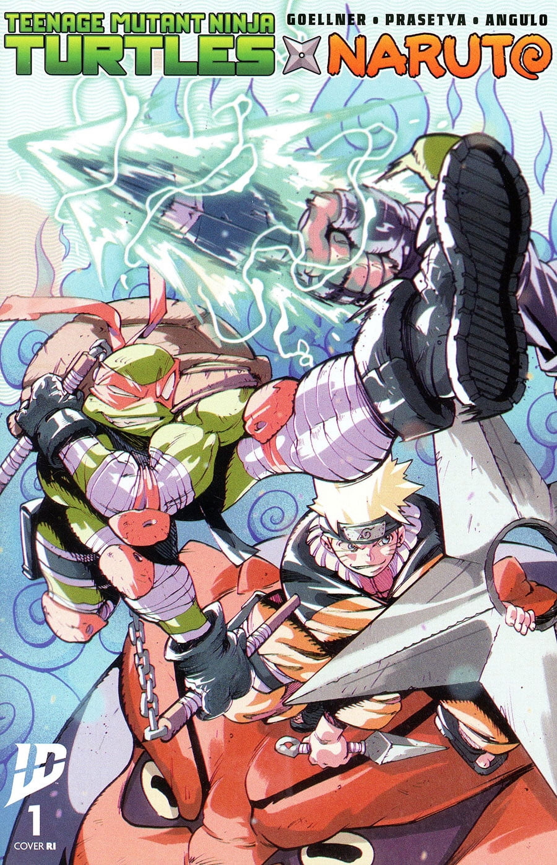 Teenage Mutant Ninja Turtles X Naruto #1I VF ; IDW Comic Book - Walmart.com