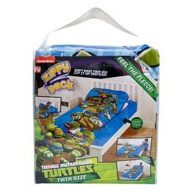 Teenage Mutant Ninja Turtles ZippySack (Twin Size) - Walmart.com