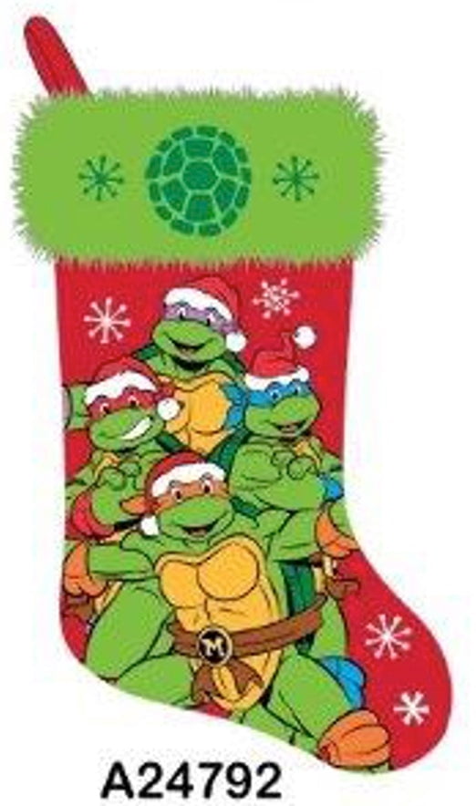 Teenage Mutant Ninja Turtles in Santa Hats Embroidered 20" Applique ...