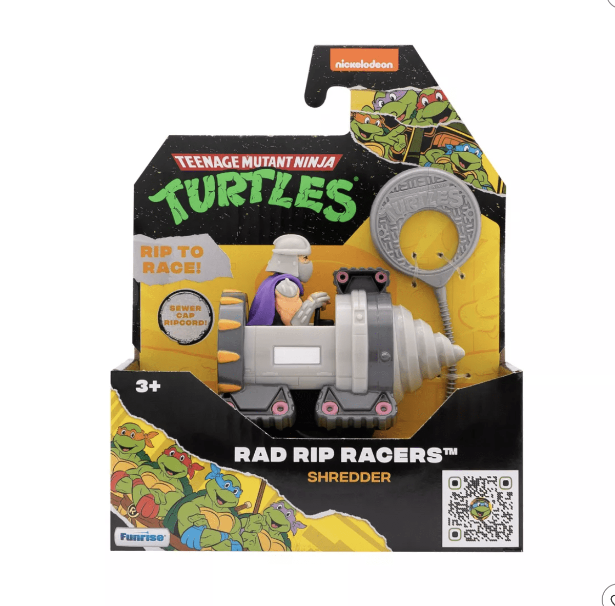 Teenage Mutant Ninja Turtles Rad Rip Racers Shredder TMNT - Walmart.com