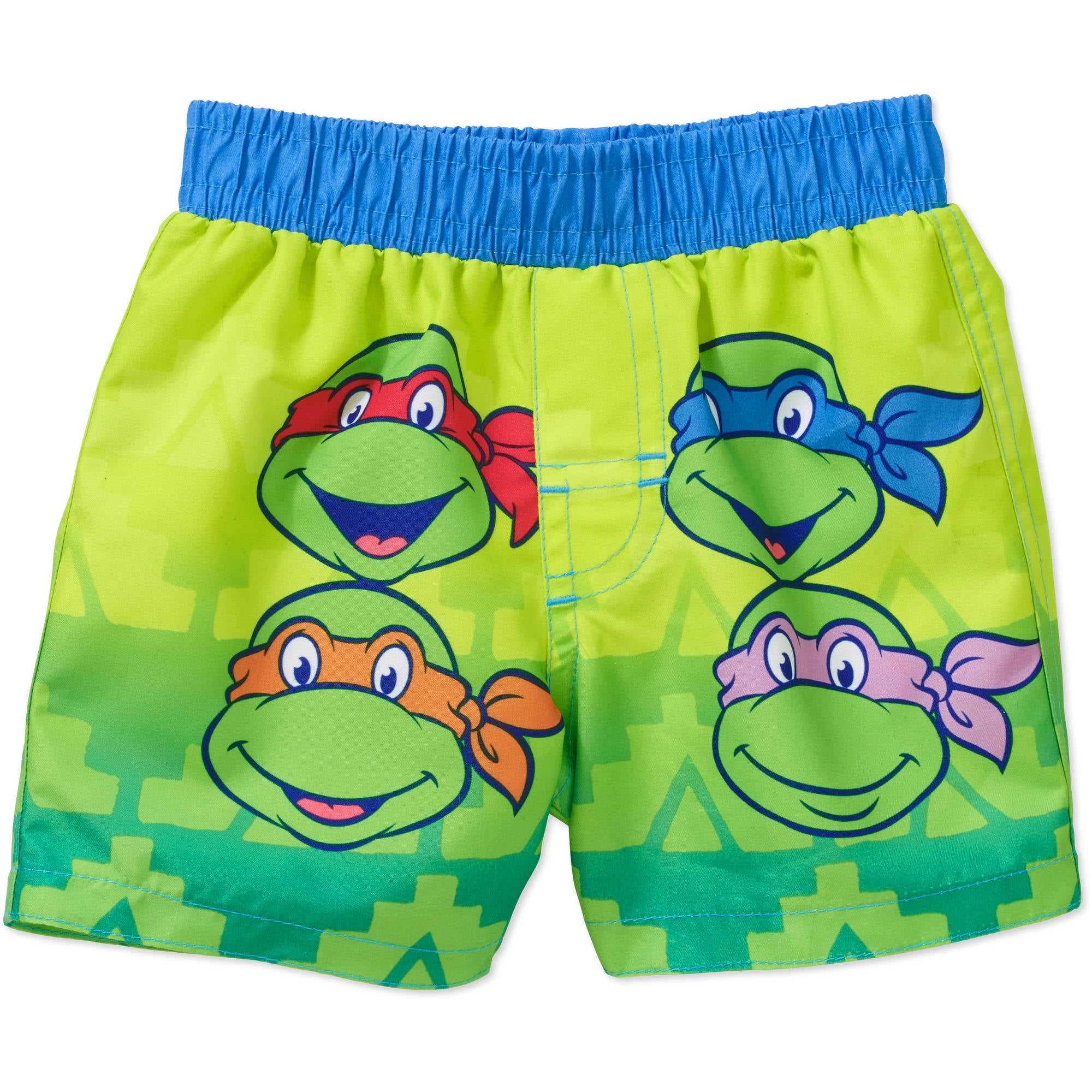 Teenage Mutnat Ninja Turtles Newborn Baby Boy Swim Trunks - Walmart.com