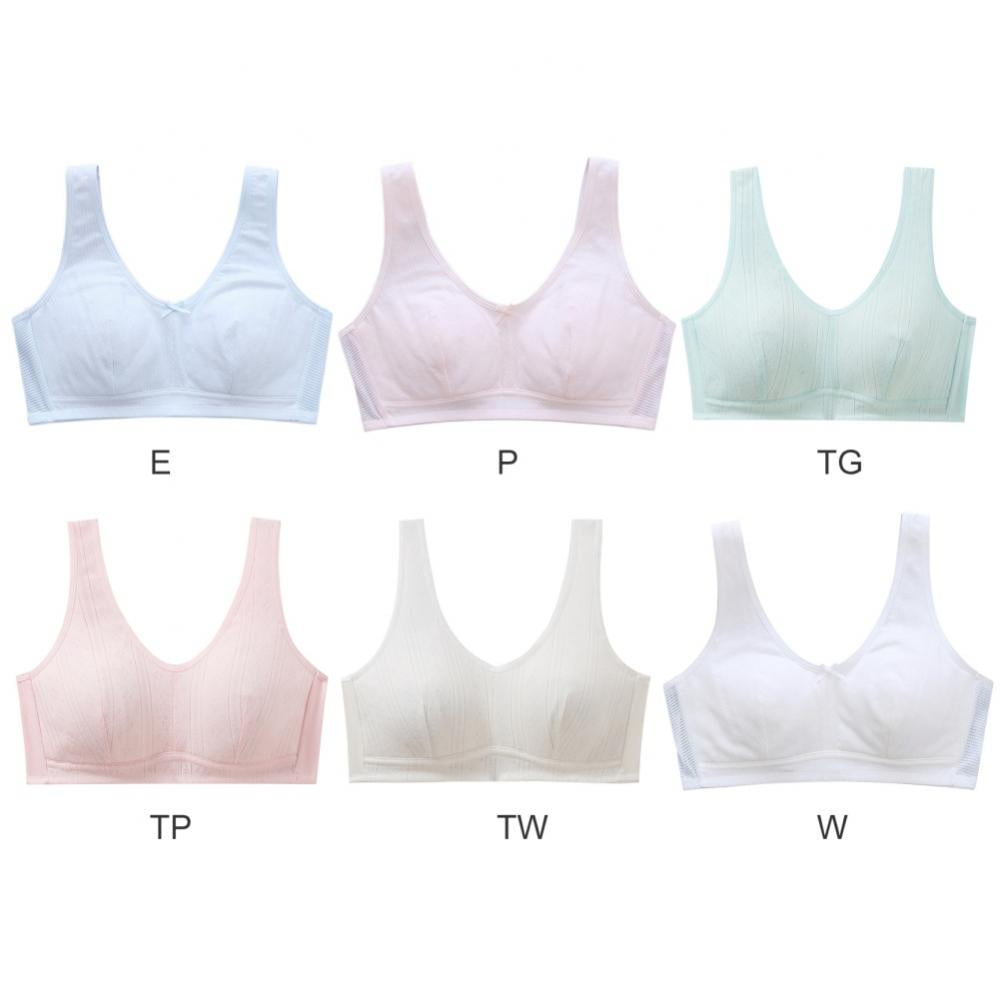 Teenage Underwear - Puberty Puberty Cotton Student Small Vest Bra ...