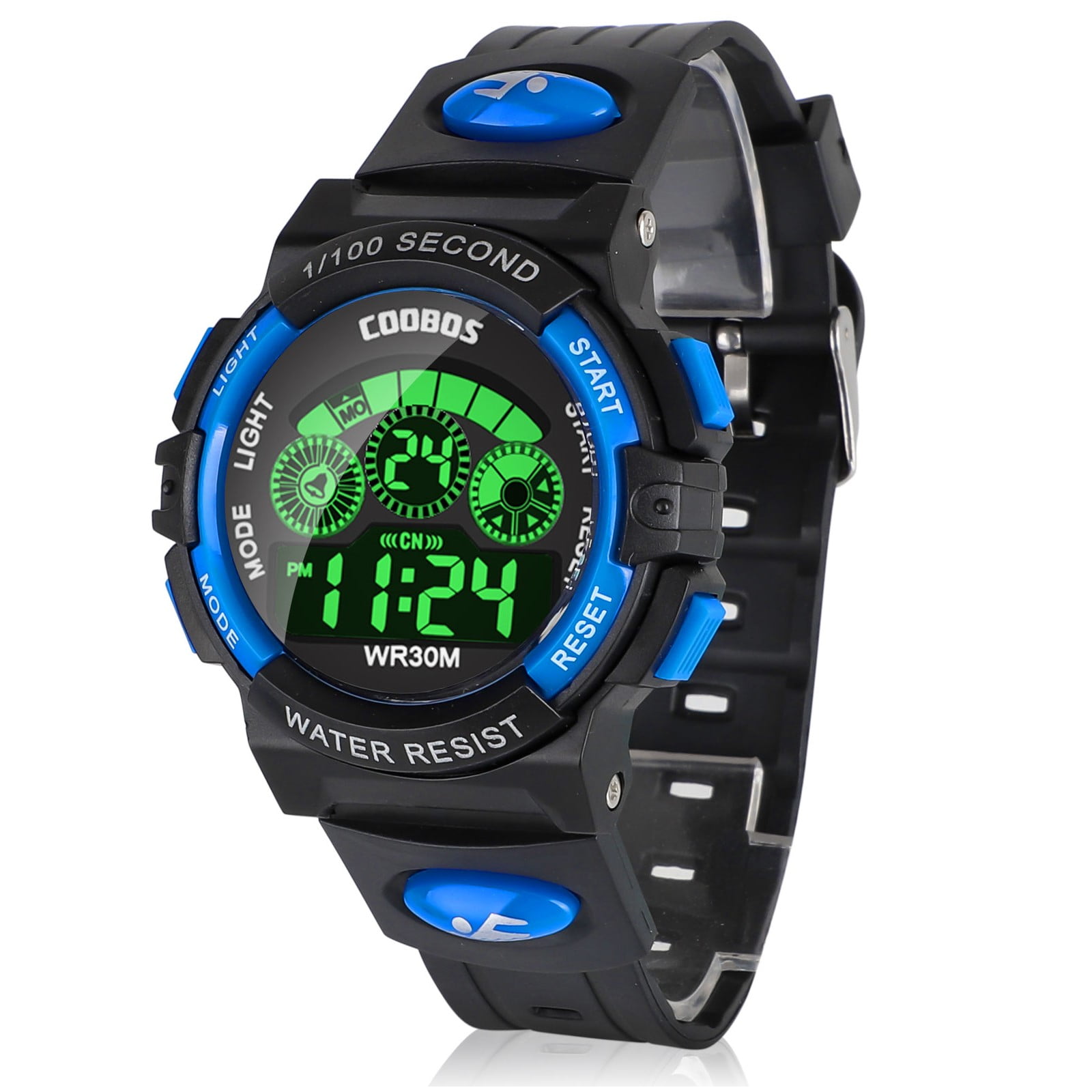 Teenager Digital Sport Watch, EEEkit Waterproof Outdoor Watches with ...
