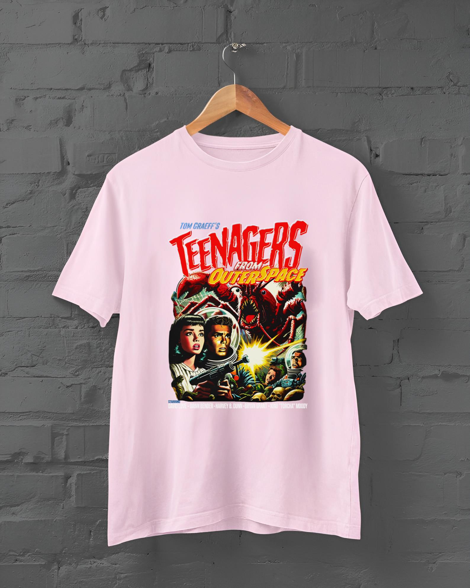 Teenagers from Outer Space Shirt MST3K T-Shirt Horror Tshirt Tom Graeff ...