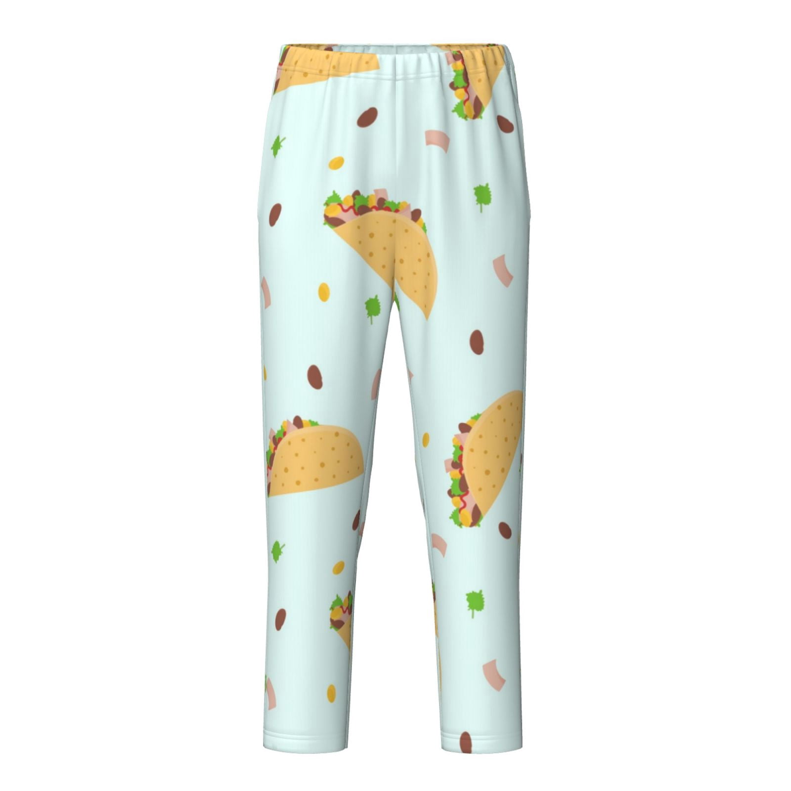 Teenagers' Pajama Pants Boys Girls Sleepwear Bottoms Elastic Waistband ...