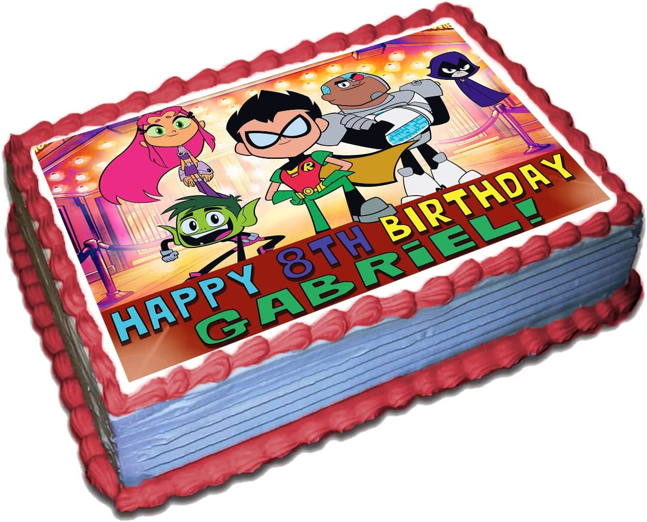 Teenagers go Cake Toppers 1/2 11 x 17 Inches Birthday Cake Topper ...