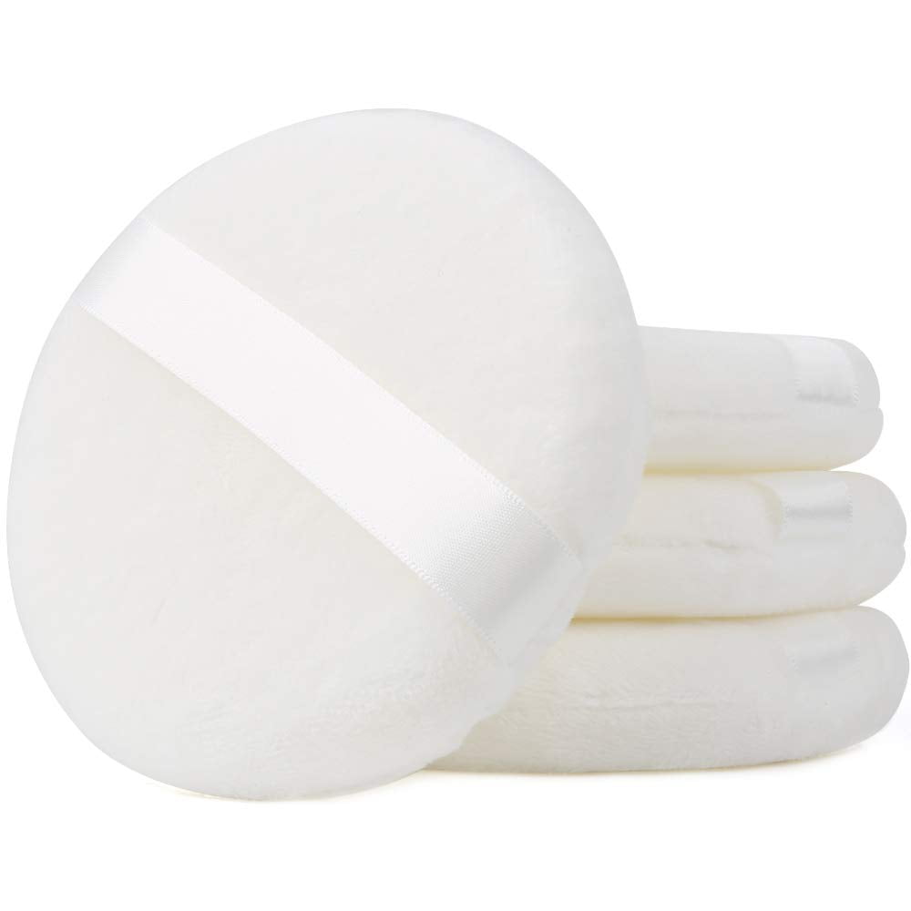 Teenitor 4.13 Inch Powder Puff, Body Powder Puff Ultra Soft Washable ...
