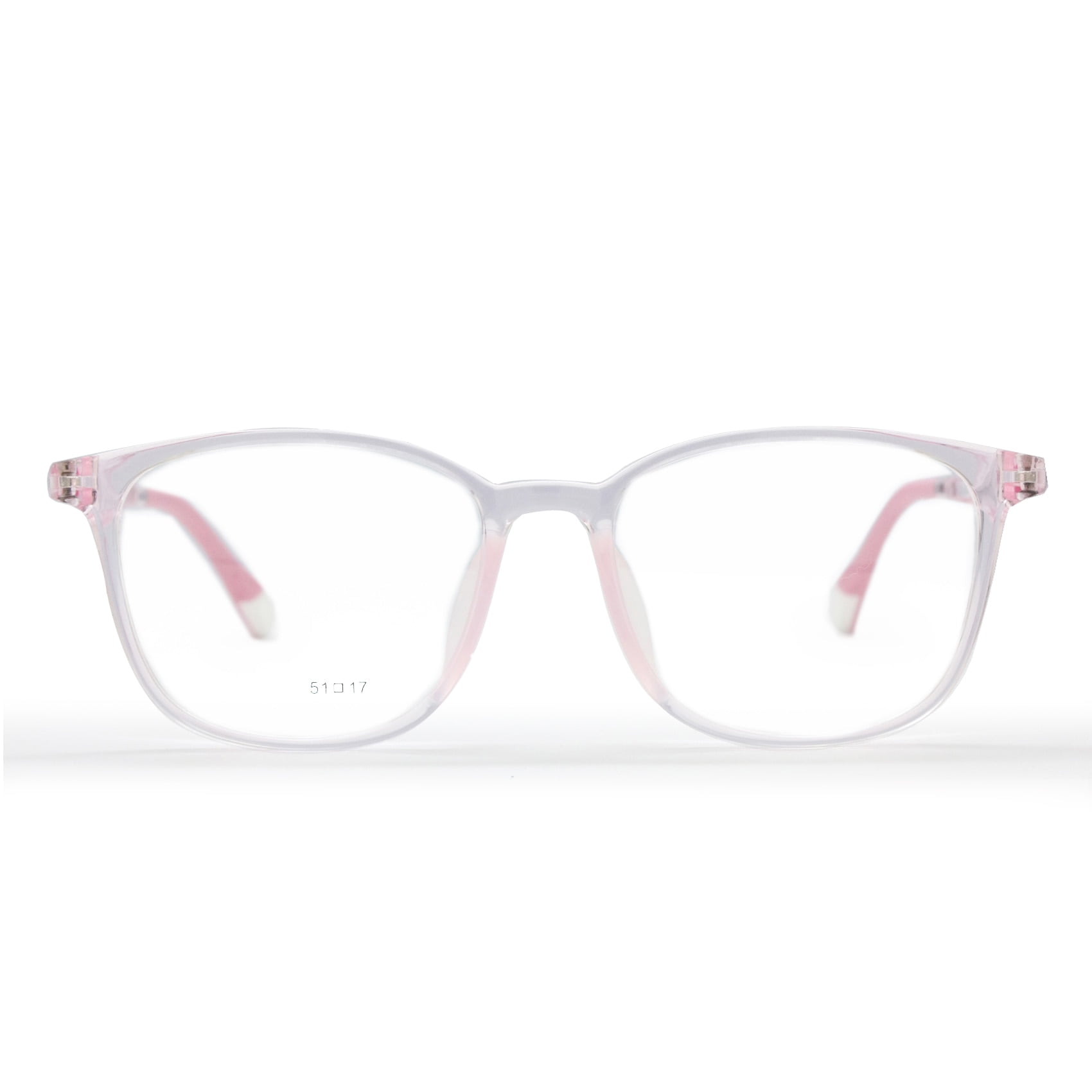 Teens Optical Glasses Plastic Rectangular Big Frame Spring Hinge Size ...