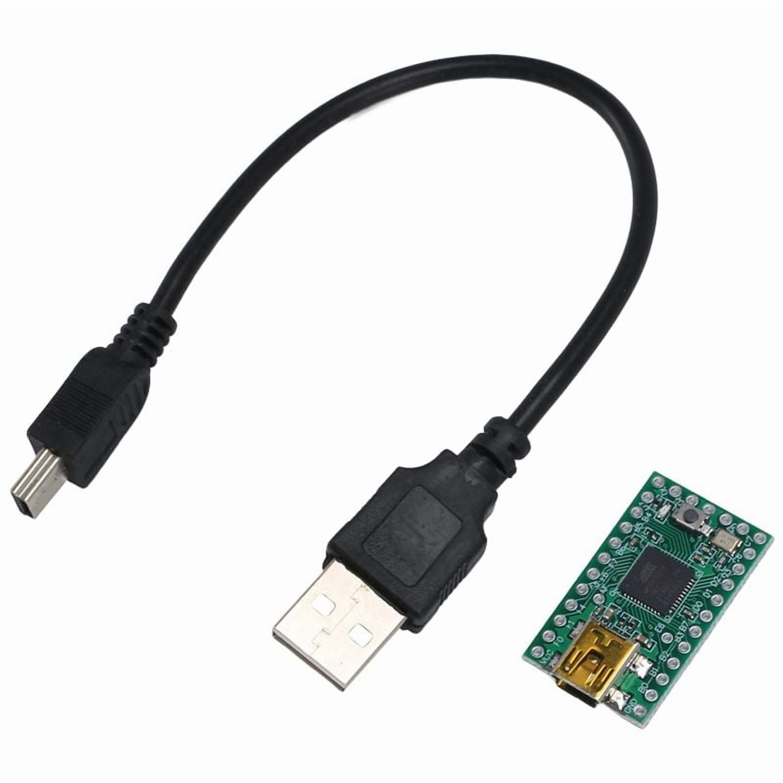 Teensy 2.0 USB AVR Development Board ATMEGA32U4 Expansion Board with Data Cable for - Walmart.com