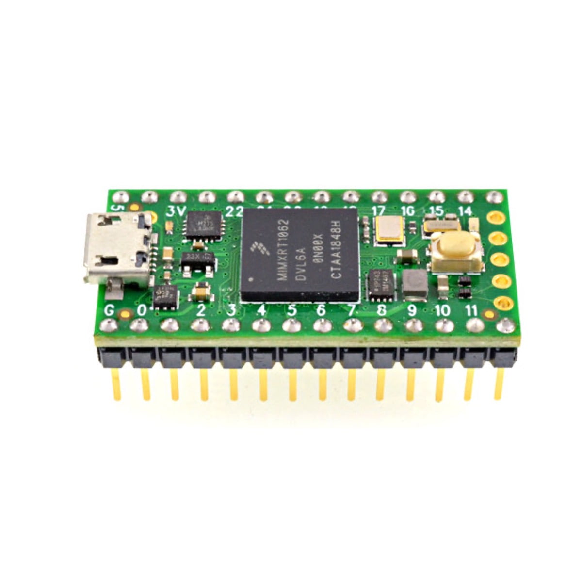 Teensy 4.0 USB Development Board with pins - Walmart.com