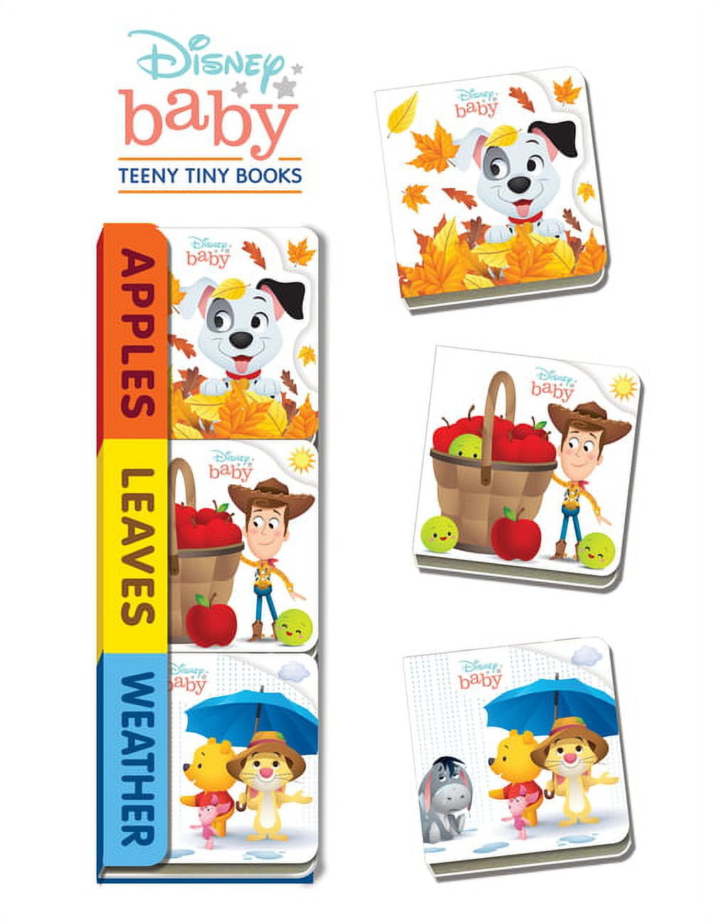 Teeny Tiny Books Disney Baby: Apples, Leaves, Weather, (Board Book ...