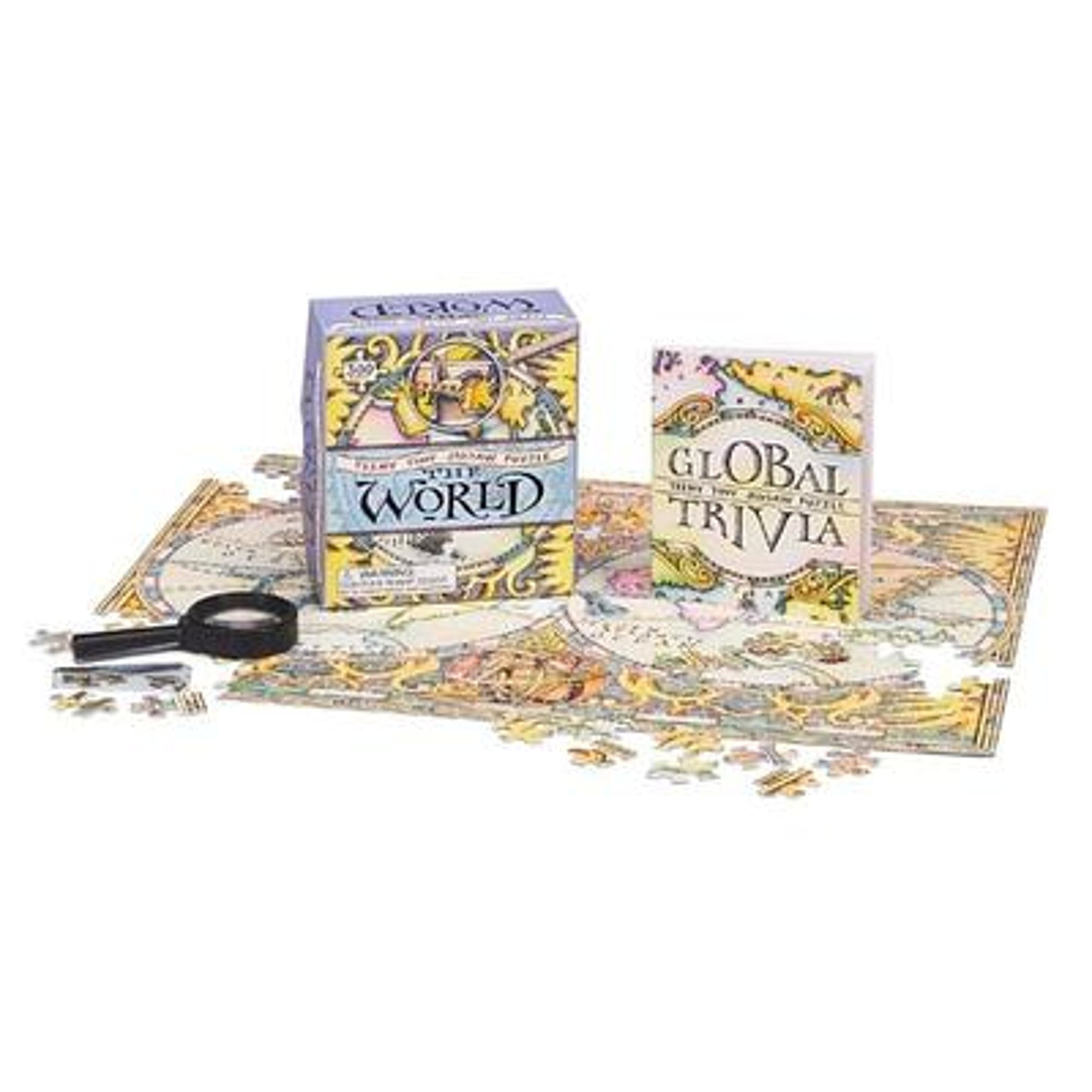 Teeny Tiny Jigsaw Puzzle: The World (Paperback) by Rebecca McCarthy ...