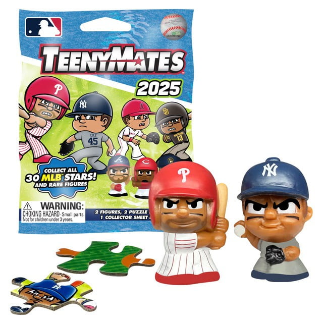 MLB TeenyMates Baseball Series 12 Mystery Pack (2 RANDOM Figures ...