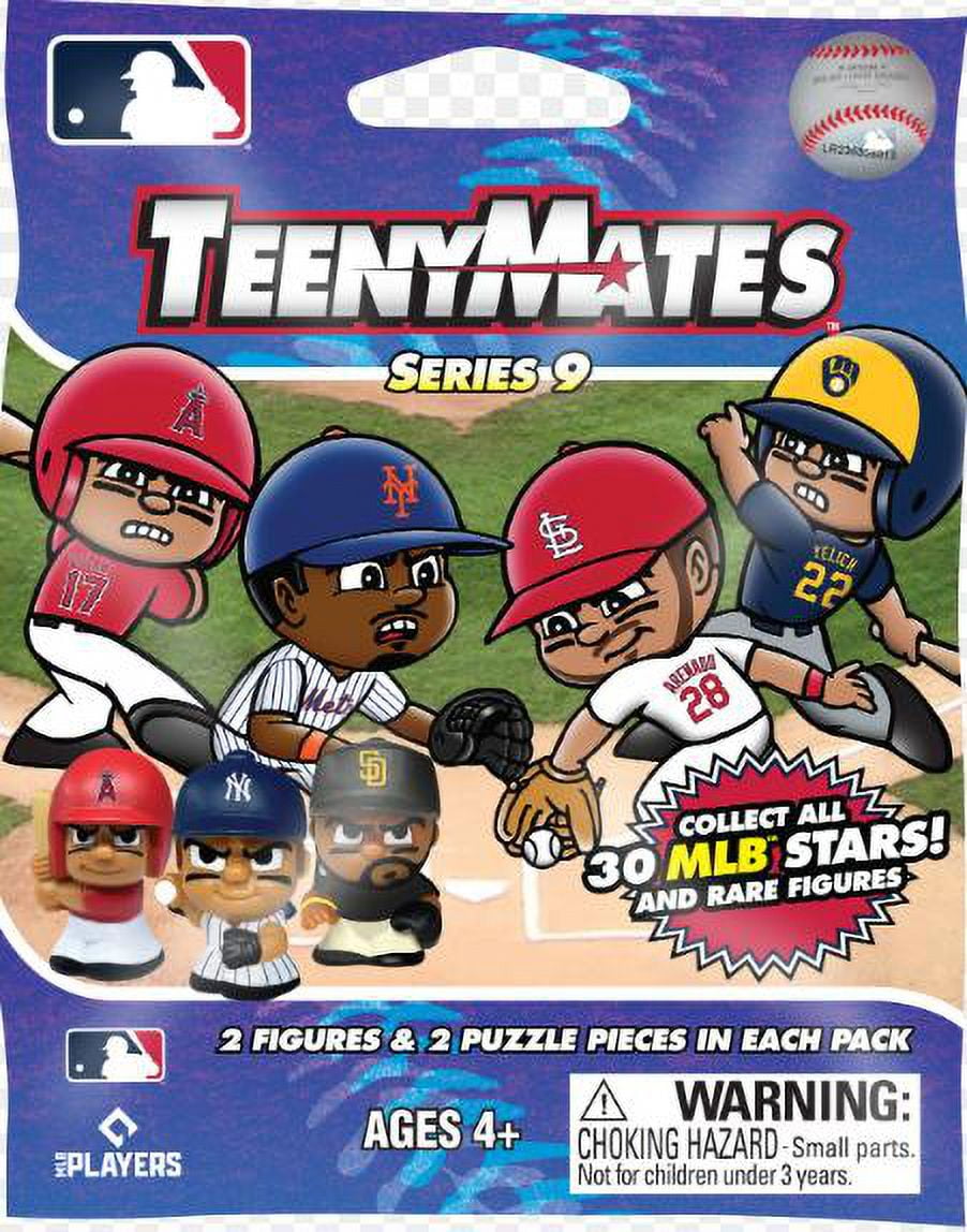 TeenyMates Baseball Toys, MLB Series 9 Sports Figure Pack - Walmart.com