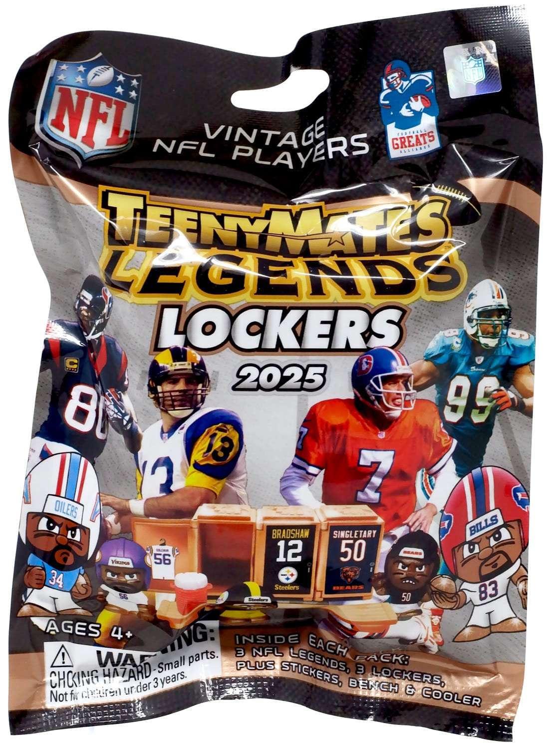 Teenymates NFL Legends Vintage Lockers 2025 Pack - Walmart.com
