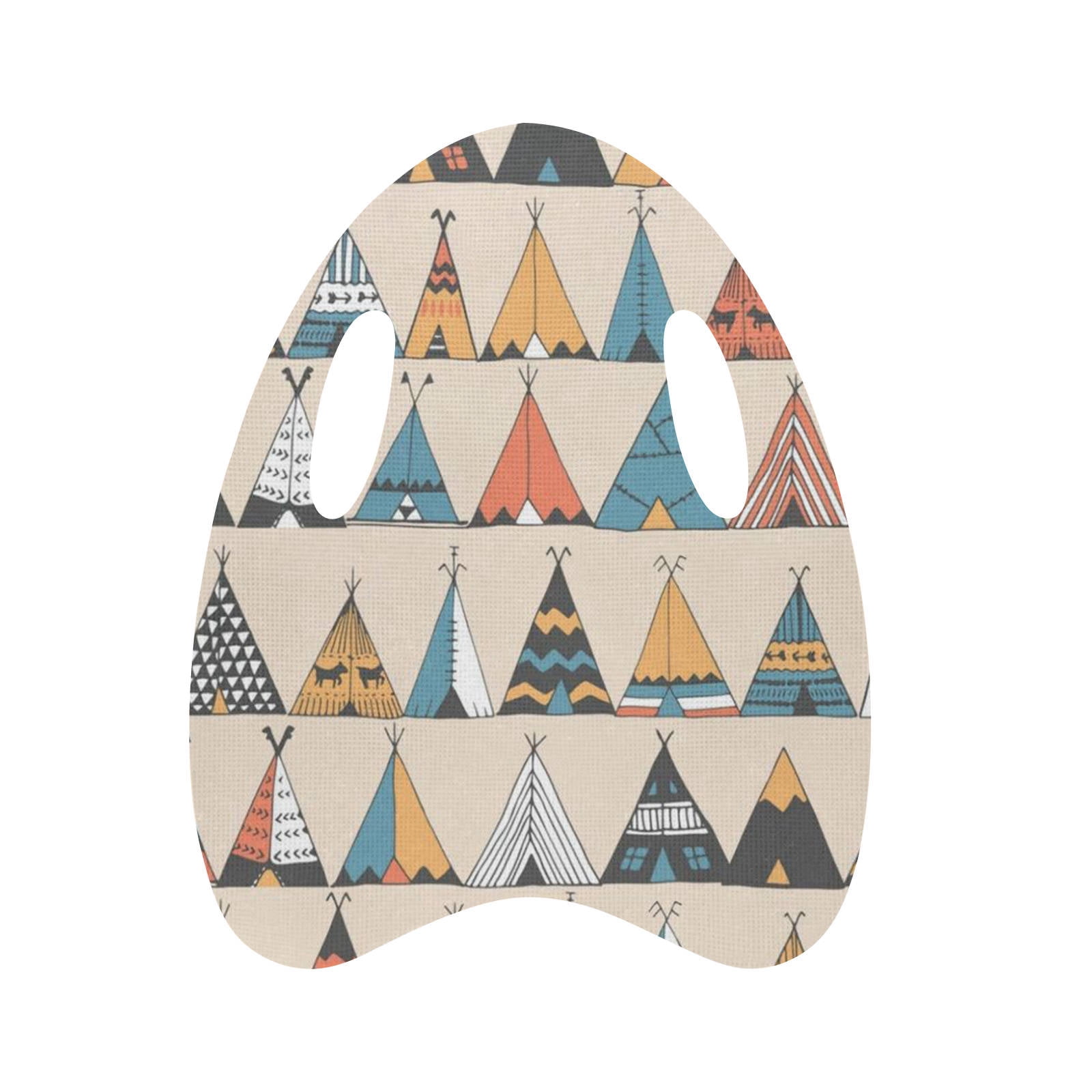 Teepee Pattern Swimming Board for Kids – Lightweight EVA Foam Swim ...