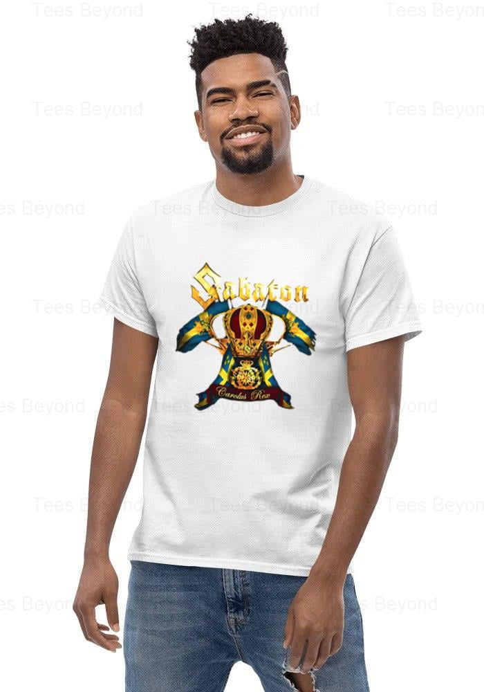 Tees Beyond 33 Sabaton Joakim Broden Carolus Rex Chris Rorland Coat of ...