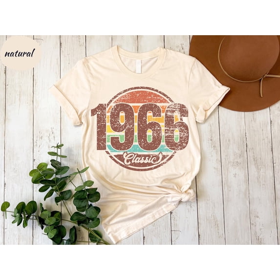 Teeso Classic 1966 Original Part Tee, Vintage 1966 Shirt, 60th Birthday ...