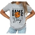 Teeso Game Day Basketball Tshirt, Woman, Sunday Funday, Vintage, Funny ...