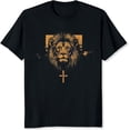 Teeso Lion of Judah Shirt Christian Shirts for Men Christian Gifts ...