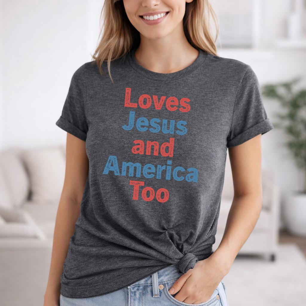 Teeso Patriotic Shirt, Christian Theme, America, 250th Year, 4th of ...